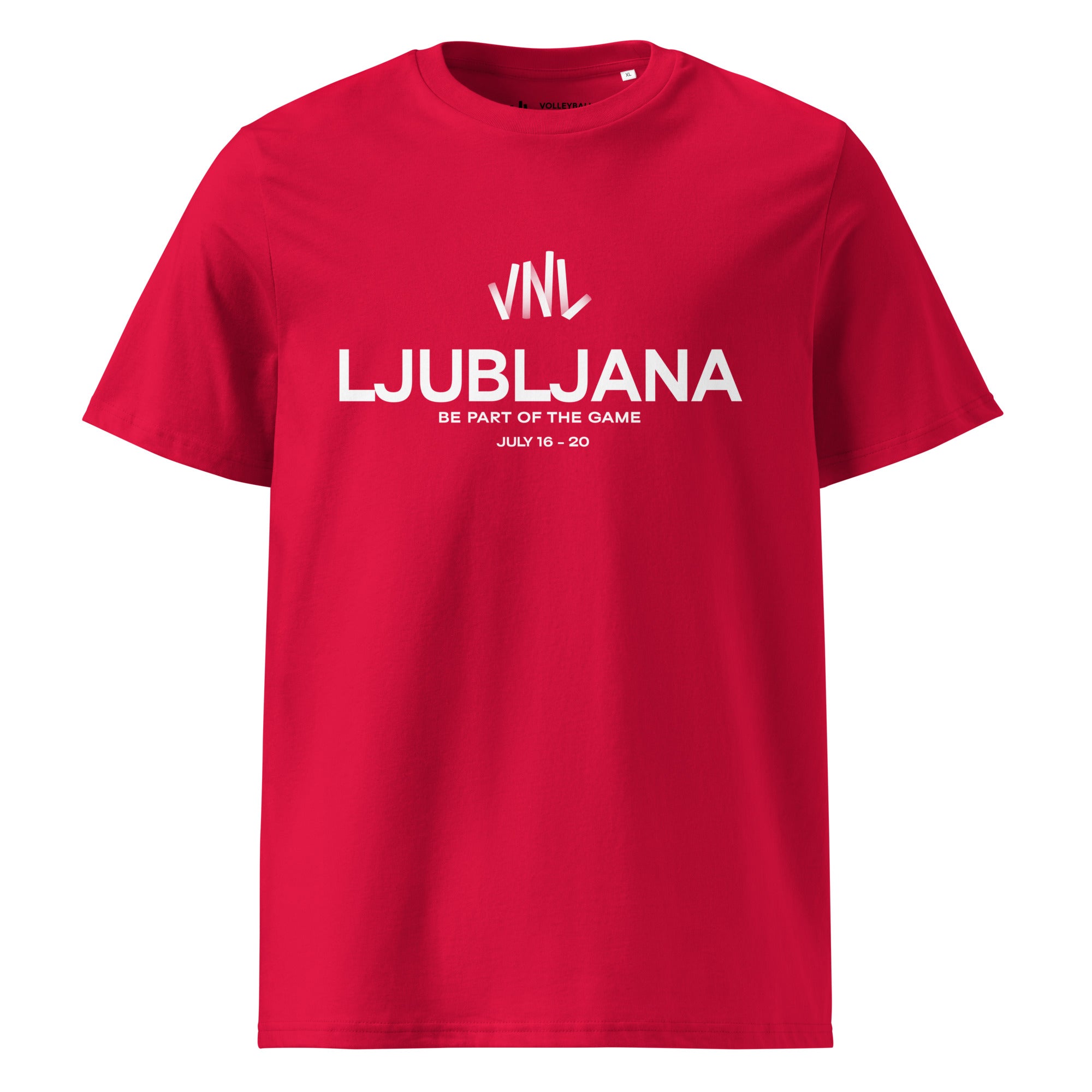 VNL 2025 Ljubljana Event Unisex T-Shirt – VW Volleyball World SA